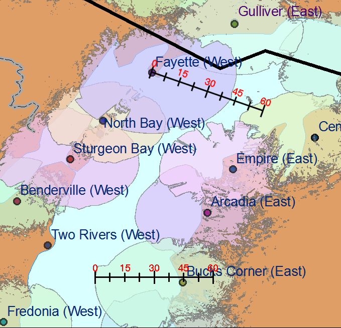 RESCUE 21 VHF Radio Coverage - Moderated Discussion Areas
