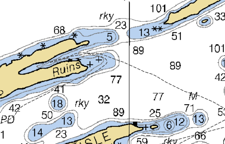Electronic Charts for Isle Royale - Moderated Discussion Areas